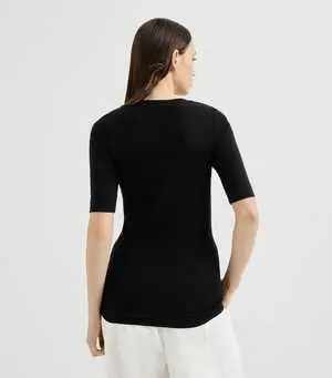 Brunello Cucinelli Monili V-neck T-shirt