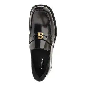 Balenciaga Spazzolato Leather 'comfy' Loafers