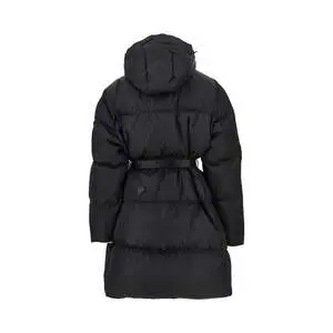 Prada Re-nylon Down Jacket With Belt Bag