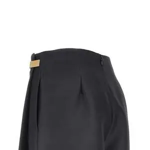Balenciaga Wool And Silk Tailored Mini Skort
