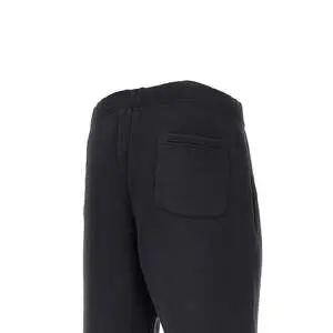AUTRY Logo Embroidery Weatpant - Black