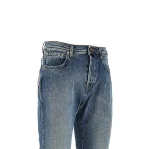 Incotex Stretch Denim Tapered Fit Jeans