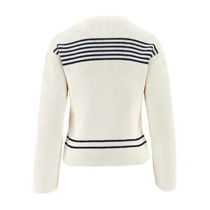 Balenciaga Boat-neck Cotton Sweater Woan