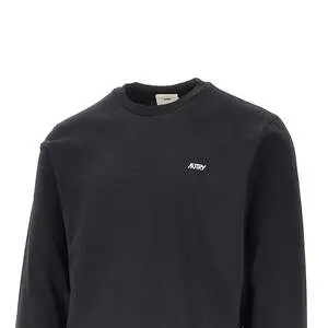 AUTRY Logo Embroidery T-hirt - Black