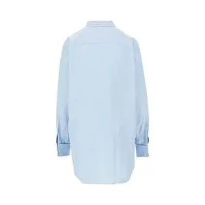 Prada Creased Effect Poplin Shirt