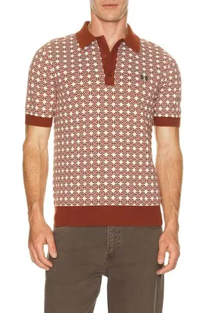 Fred Perry Floral Jacquard Polo