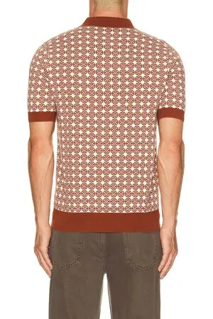 Fred Perry Floral Jacquard Polo
