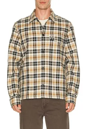 Fred Perry Textured Check Overshirt