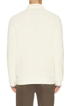 Fred Perry Waffle Stitch Half Zip Jumper
