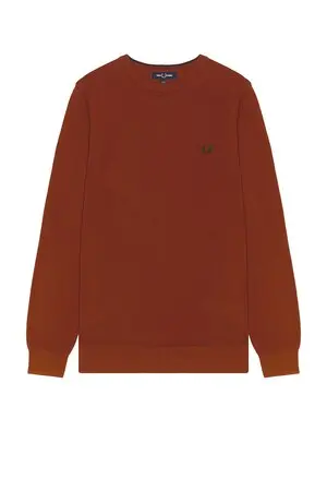 Fred Perry Piqué Knit Jumper