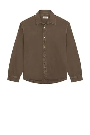 FRAME Relaxed Denim Overshirt