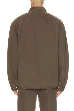 FRAME Relaxed Denim Overshirt