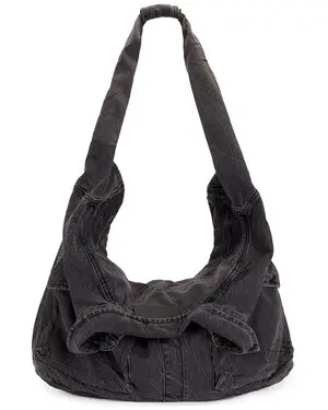 FENG CHEN WANG Deconstructed Denim Crossbody Bag