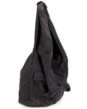 FENG CHEN WANG Deconstructed Denim Crossbody Bag