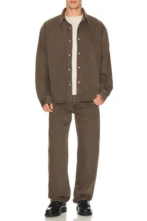 FRAME Relaxed Fit Denim Jeans - Brownstone