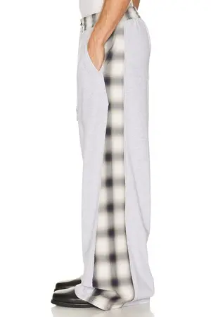 FENG CHEN WANG Patched Panel Jersey Trousers
