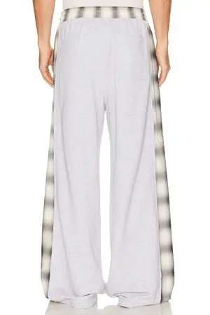 FENG CHEN WANG Patched Panel Jersey Trousers