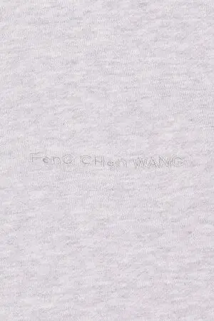 FENG CHEN WANG 2 In 1 Zip Hoodie - Grey