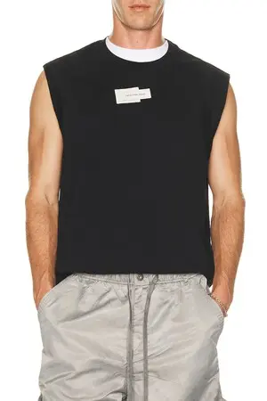 FENG CHEN WANG 2 In 1 Loose Fit Tank Top