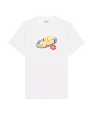 Carhartt Work In Progress Short Sleeve Fromage Tee Shirt - White