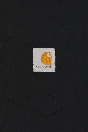 Carhartt Work In Progress Short Sleeve Pocket Tee Shirt - Black