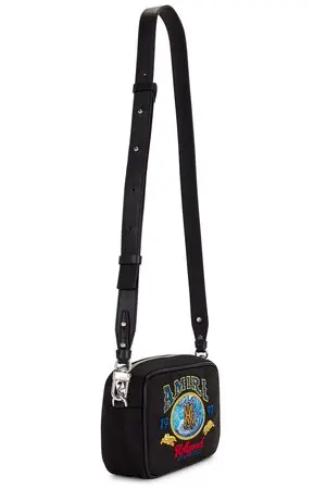 Amiri Embroidered Logo Camera Case