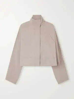 ST. AGNI Organic Stretch-cotton Jacket - Beige