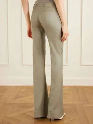Alexander McQueen Wool Straight-leg Pants