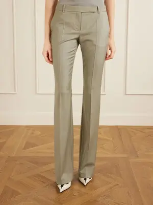 Alexander McQueen Wool Straight-leg Pants