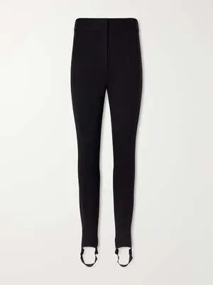 Veronica Beard Landren Ecovero Ponte Slim-leg Stirrup Pants
