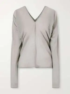 Our Legacy Cheer Wool-blend Blouse