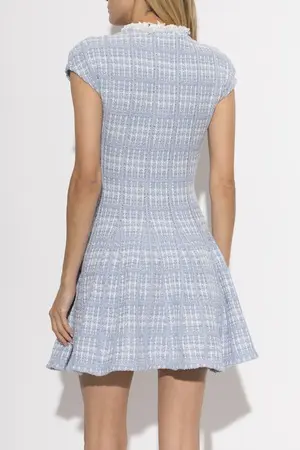 SELF-PORTRAIT Dress With Appliqués At The Neckline