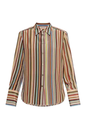 Paul Smith Striped Silk Shirt