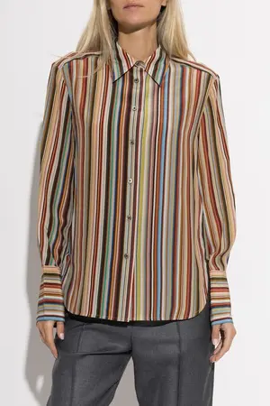 Paul Smith Striped Silk Shirt