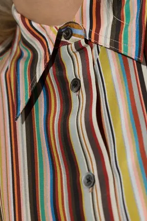 Paul Smith Striped Silk Shirt
