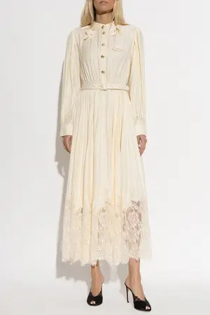 SELF-PORTRAIT Jumpsuit With Lace Trim