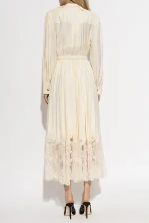 SELF-PORTRAIT Jumpsuit With Lace Trim