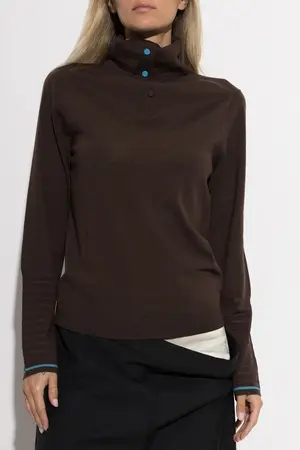 Paul Smith Fitted Wool Turtleneck