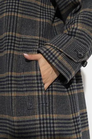 Paul Smith Wool Plaid Coat