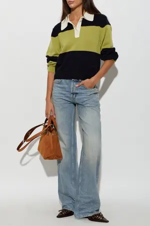 A.p.c. Louise Wool Polo Shirt