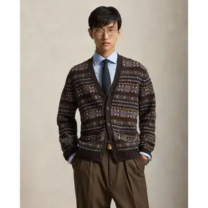 Ralph Lauren Fair Isle Wool Cardigan