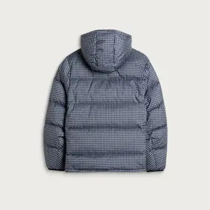 Gramicci Coldfront Down Jacket Checked Puffer With Hood