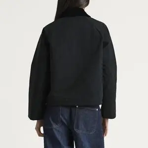 Barbour Reversible Diamond-quilted Jacket - Black/cardinal