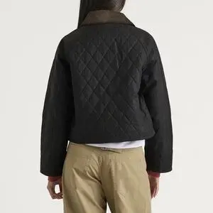 Barbour Reimagined Icons Quilted Spey Wax Jacket - Olive/classic