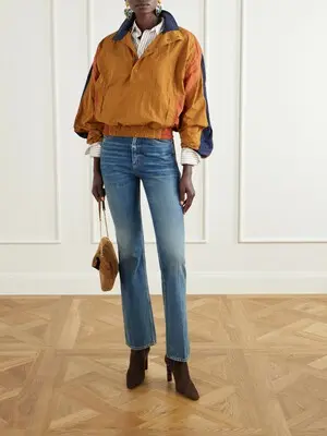 Saint Laurent Francoise 95 Suede Ankle Boots
