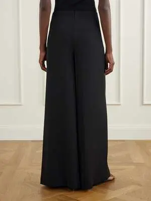 ANDRES OTALORA Espacio Fiel Wide-leg Crepe Pants