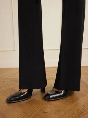 Alexander McQueen Niko Leather Mary Jane Pumps