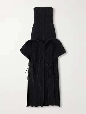 Maticevski Kingdom Strapless Gown - Black