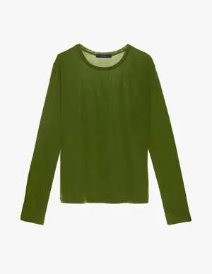 Araks Sabine Long Sleeve Top In Moss