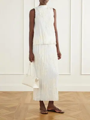KALLMEYER Midi Skirt - Neutrals